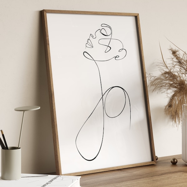 One Line Drawing - Etsy