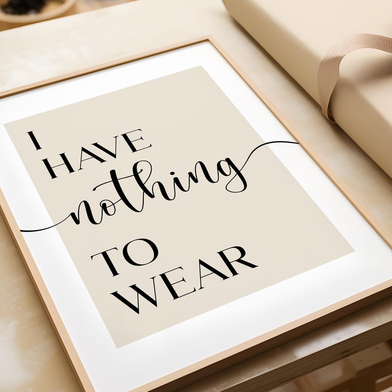 Set of 2 Dressing Room Quote Prints - I Lied I Won't Be Ready in Five ...