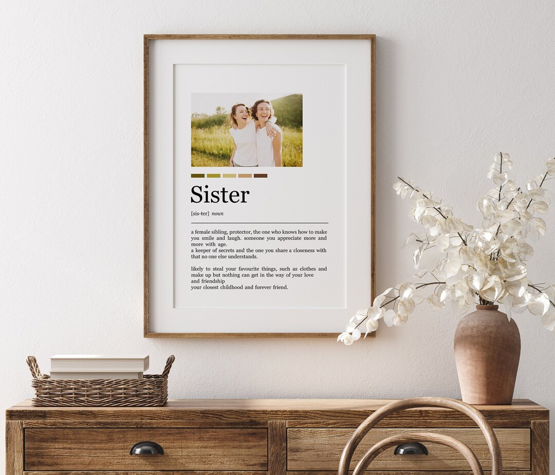 Definición de hermana, significado, regalo de Navidad para hermana ...