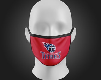 Tennessee Titans Face Mask | Etsy