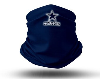 Dallas Cowboys Face Mask | Etsy