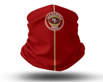 San Francisco 49ers Face Mask | Etsy