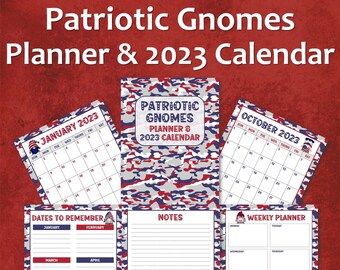 Patriotic Calendar 2023 - Etsy