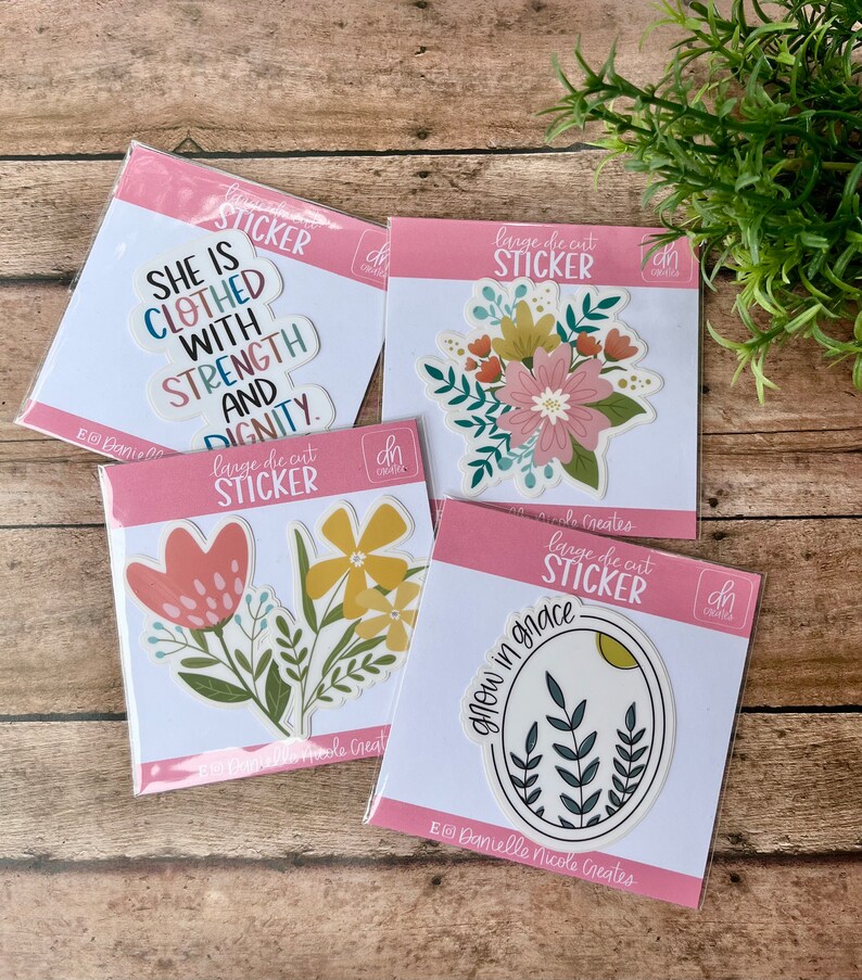 The Holy Bible Sticker/ Bible Verse Sticker/ Die Cut Sticker/ Laptop ...