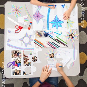 Shooting Star Aeronaut - DIY Papercraft Shooting Star, Paper Flying ...