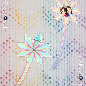 Shooting Star Aeronaut - DIY Papercraft Shooting Star, Paper Flying ...