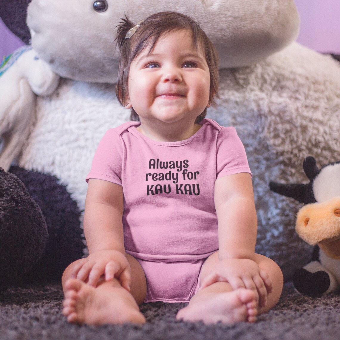 Kau Kau Ready Onesie, Hawaii, Keiki, Hawaii Kids, Funny Hawaii, Gifts ...