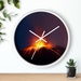 Hawaii Volcano, Lava Theme Clock, Volcano Eruption Theme Clock ...