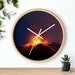 Hawaii Volcano, Lava Theme Clock, Volcano Eruption Theme Clock ...