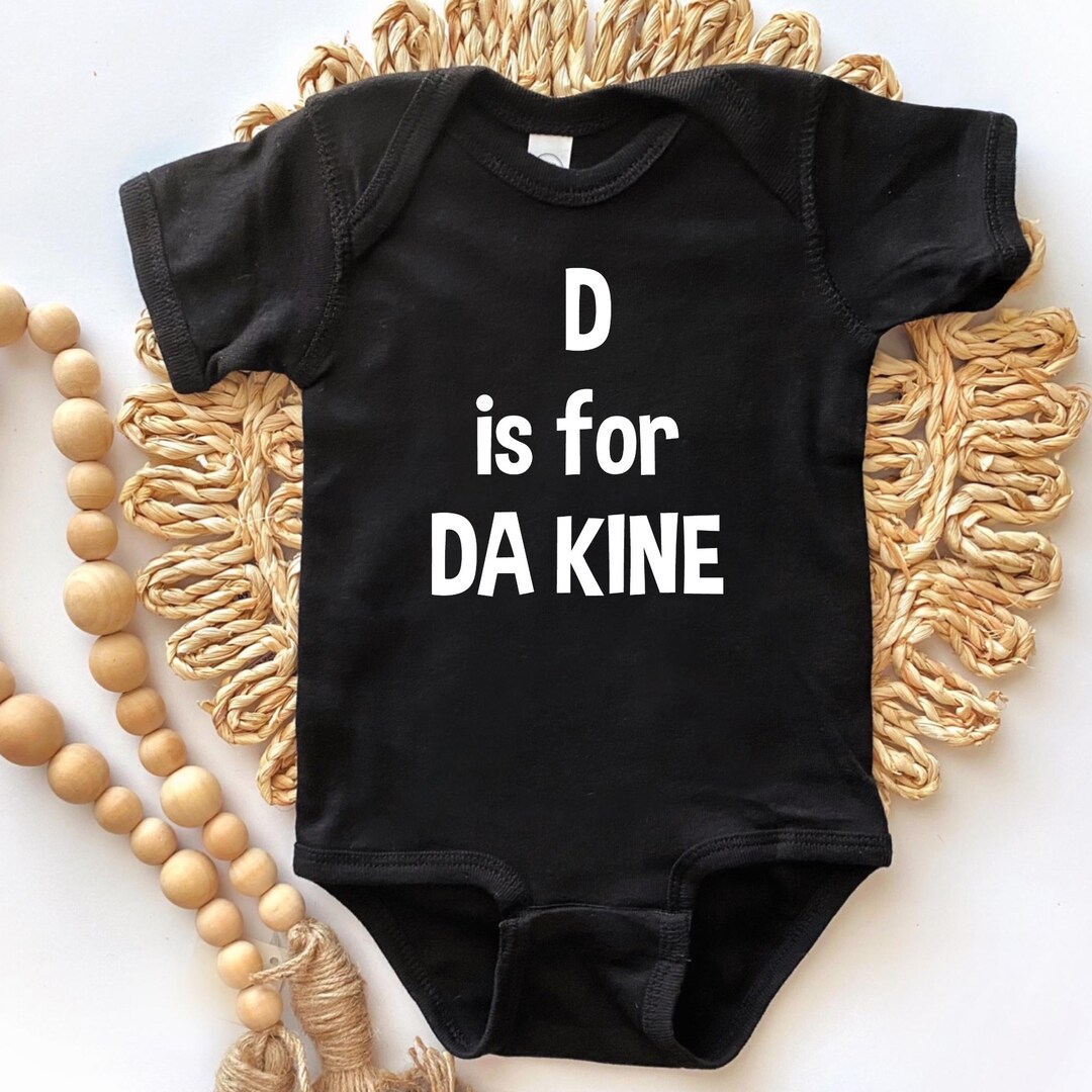 D is for Da Kine Baby Onesie, Baby Shower Gift, Hawaii Keiki, Local ...