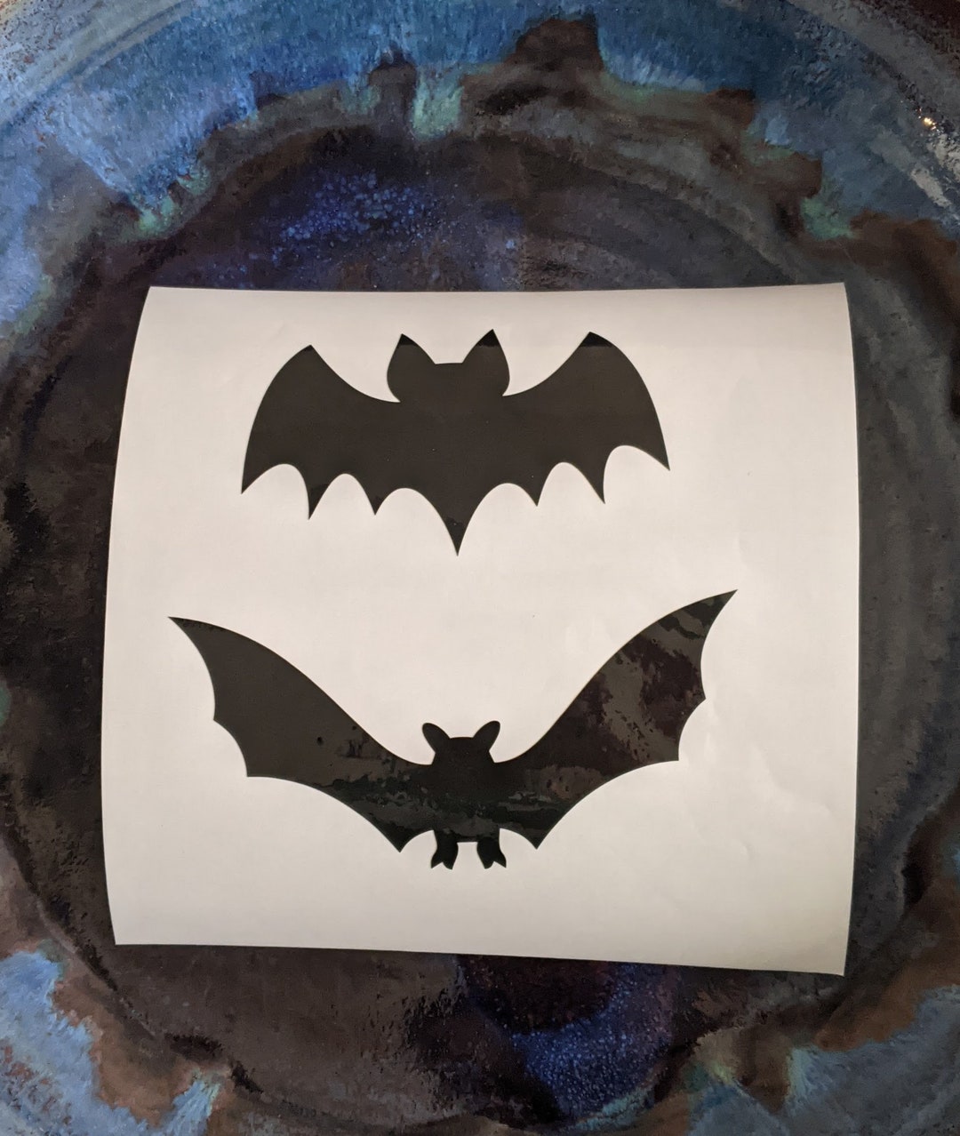 Bat Window Cling / Halloween / Spooky / Bat Bundle / Reusable - Etsy