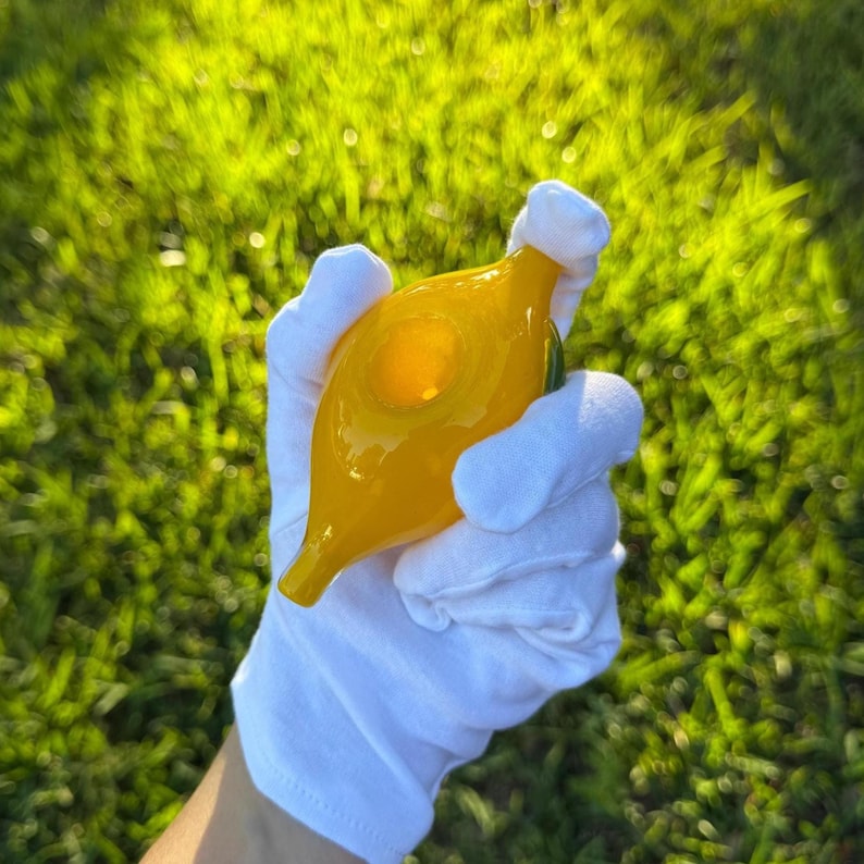 Lemon Glass Smoking Tobacco Pipe , Smoke Pipe , Smoke Bowl , Best Gift ...