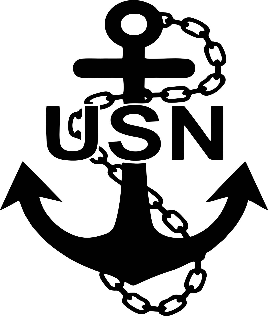 Us navy anchor svgpngjpegepsdxfaipdf | Etsy