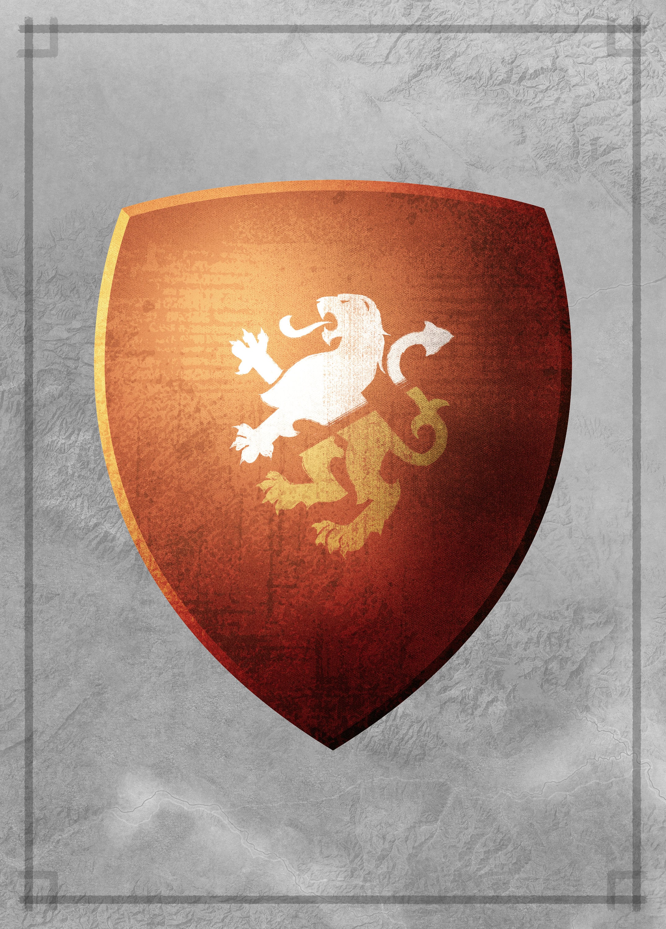 Personalized Digital Coat of Arms Heraldry Commission For | Etsy