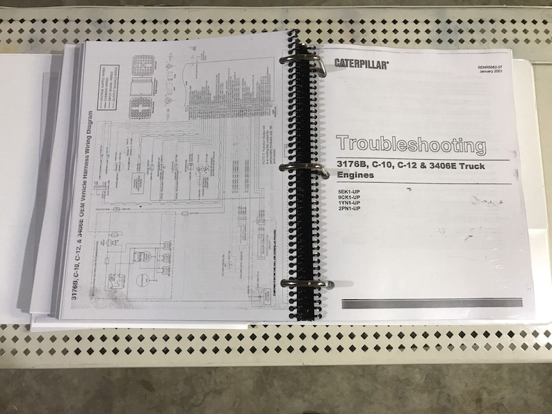 Caterpillar 3406E Service Repair Manual 5EK 6TS CAT 3406 E - Etsy