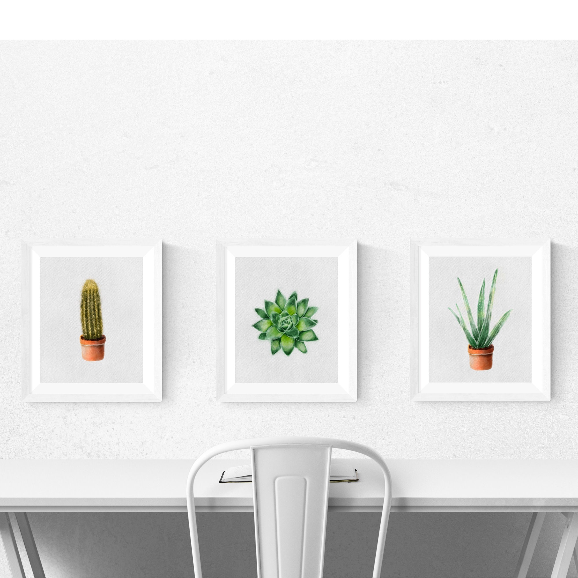 Succulent Series INSTANT DOWNLOAD Printable Download - Etsy