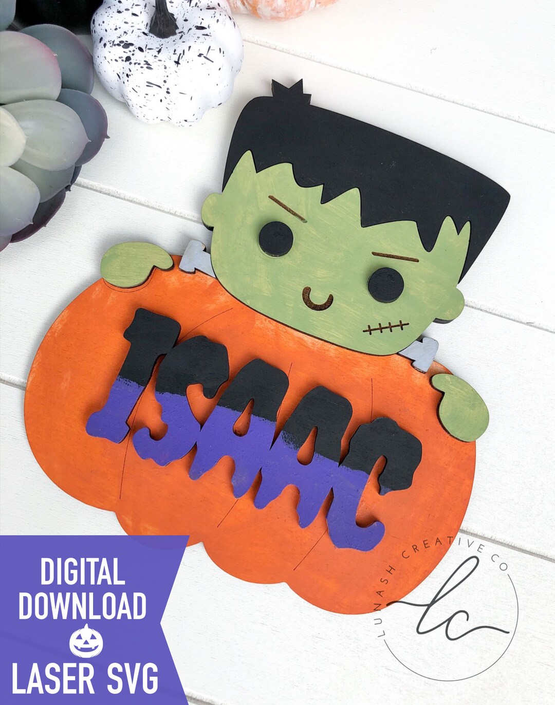 Halloween Vampire, Frankenstein Laser Svg File- Digital Download ...