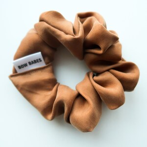 Light Brown Scrunchie for Long Hair Accessories for Women Gift Ideas ...