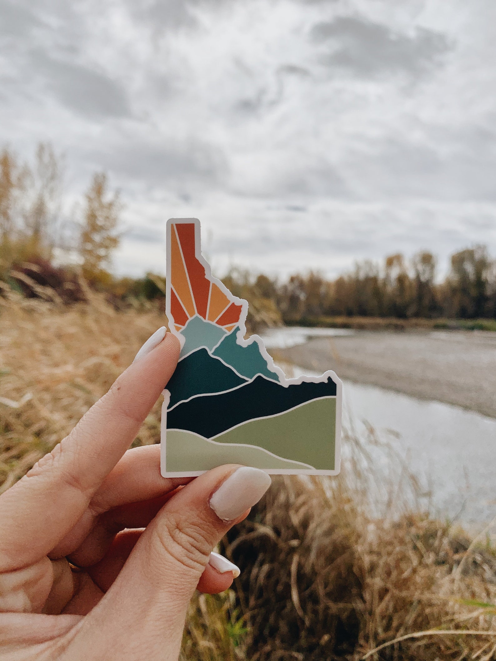 Idaho Sticker State Sticker Weatherproof Sticker for | Etsy