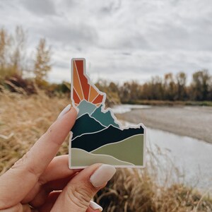 Idaho Sticker | State Sticker | Weatherproof | Sticker for Hydroflask ...