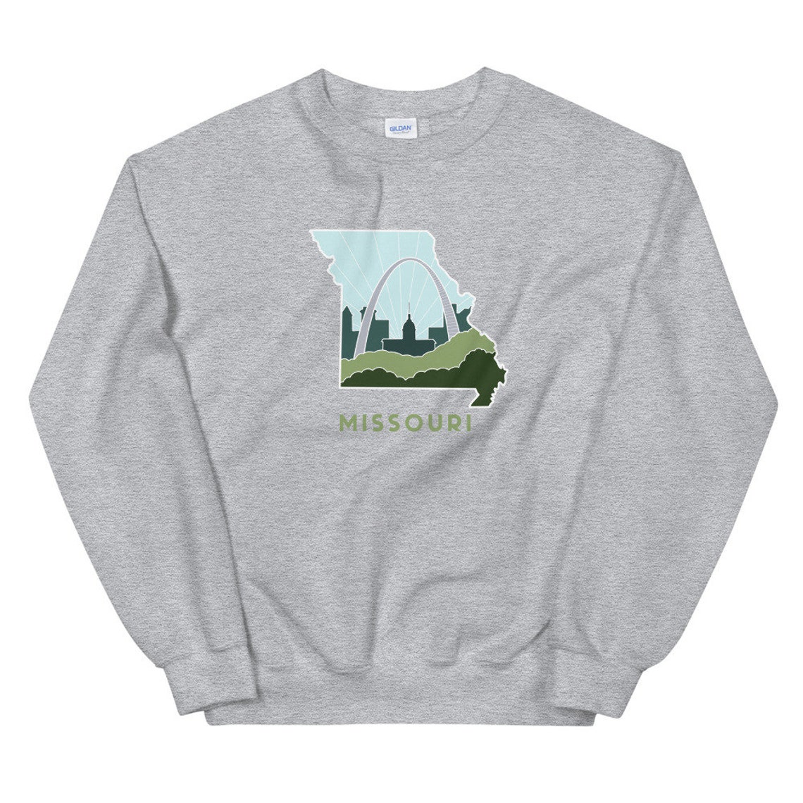Missouri Unisex Sweatshirt State Sweatshirts - Etsy UK
