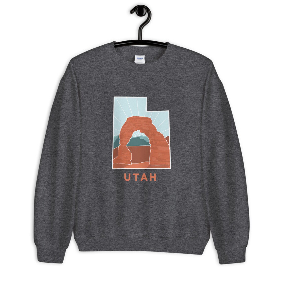 Utah State Unisex Sweatshirt | Arches NP | Utah State Clothing - Etsy