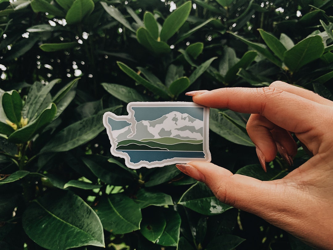 Washington State Sticker | State Sticker | Weatherproof | Sticker for ...