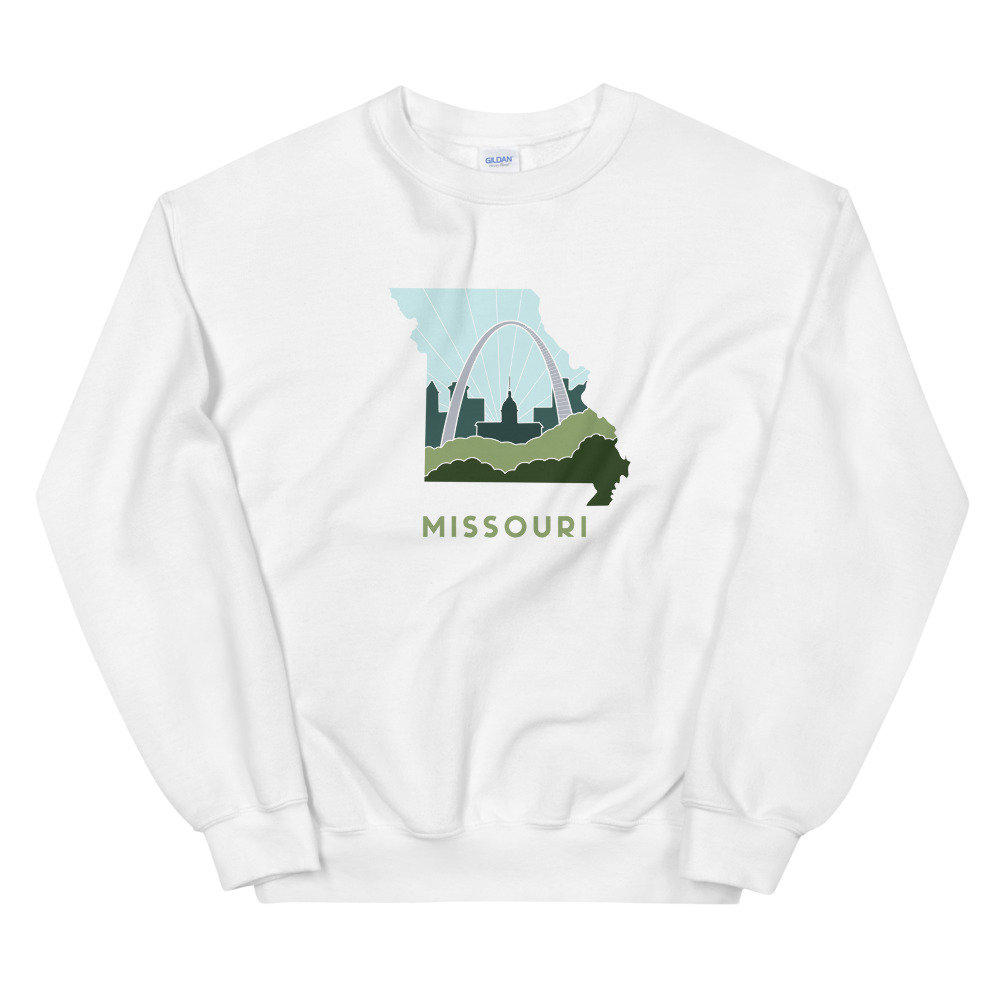 Missouri Unisex Sweatshirt State Sweatshirts - Etsy UK