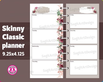 Skinny Classic Happy Planner - Etsy