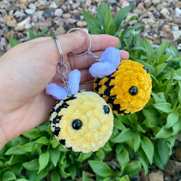 Crochet Keychain - Etsy