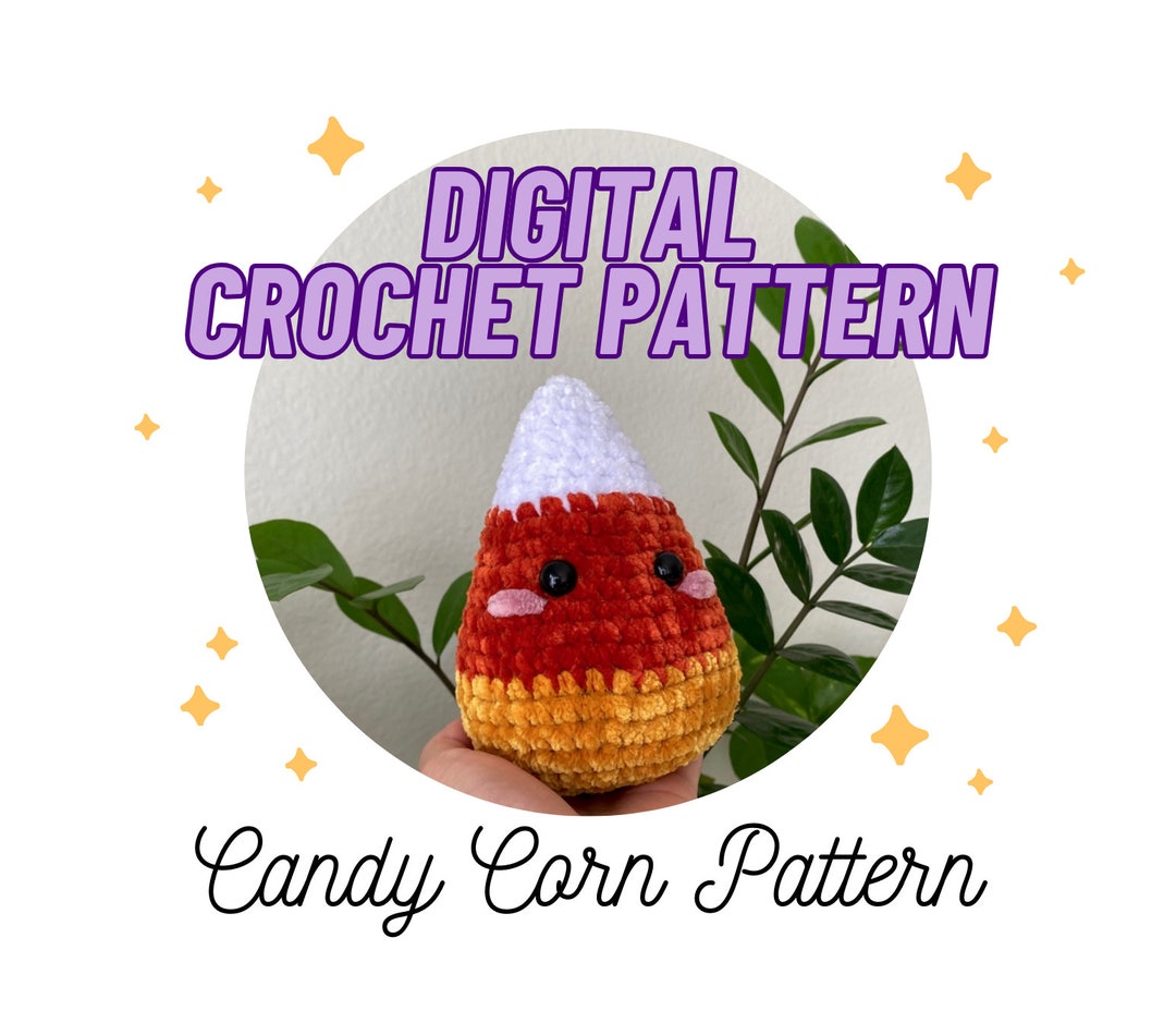Crochet Pattern Candy Corn | Digital Pattern Only | PDF Download - Etsy