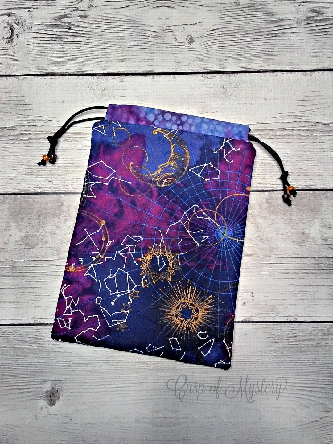 Tarot Deck Bag, Rune Pouch, Crystal Pouch, Charm Casting, Drawstring ...