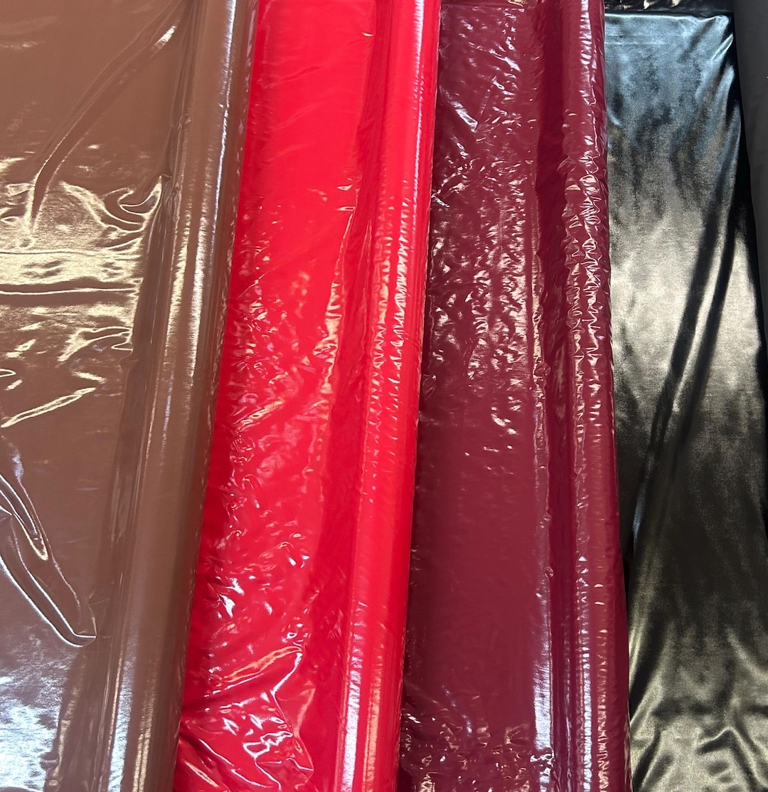 Wet Look Stretch PVC - Etsy