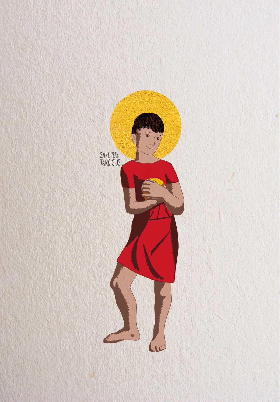 Saint Tarcisius, Limited Edition of 10 Copies. - Etsy