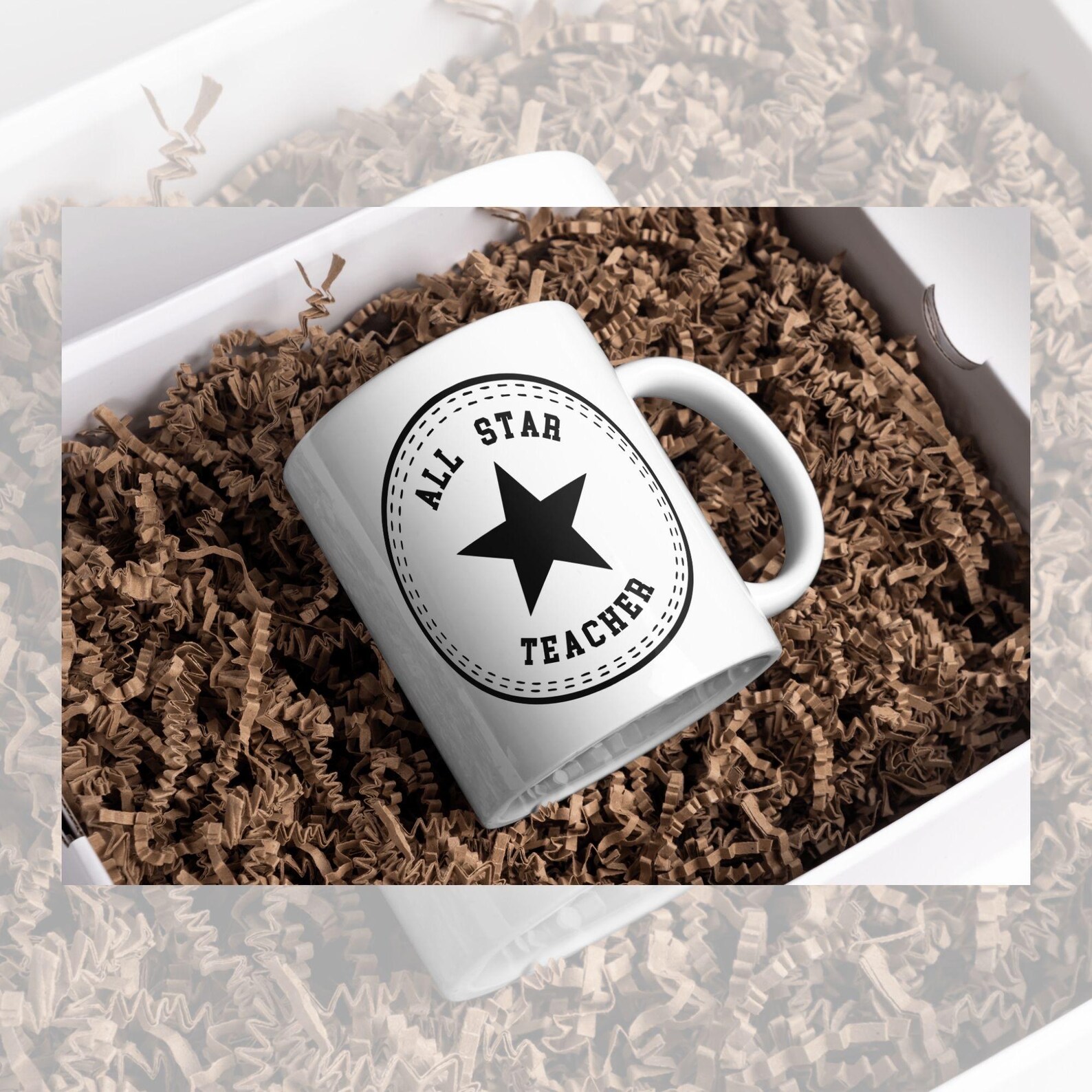 All Star Teacher, PNG and PDF for Tumblers, Apparel, Stickers, Etc ...