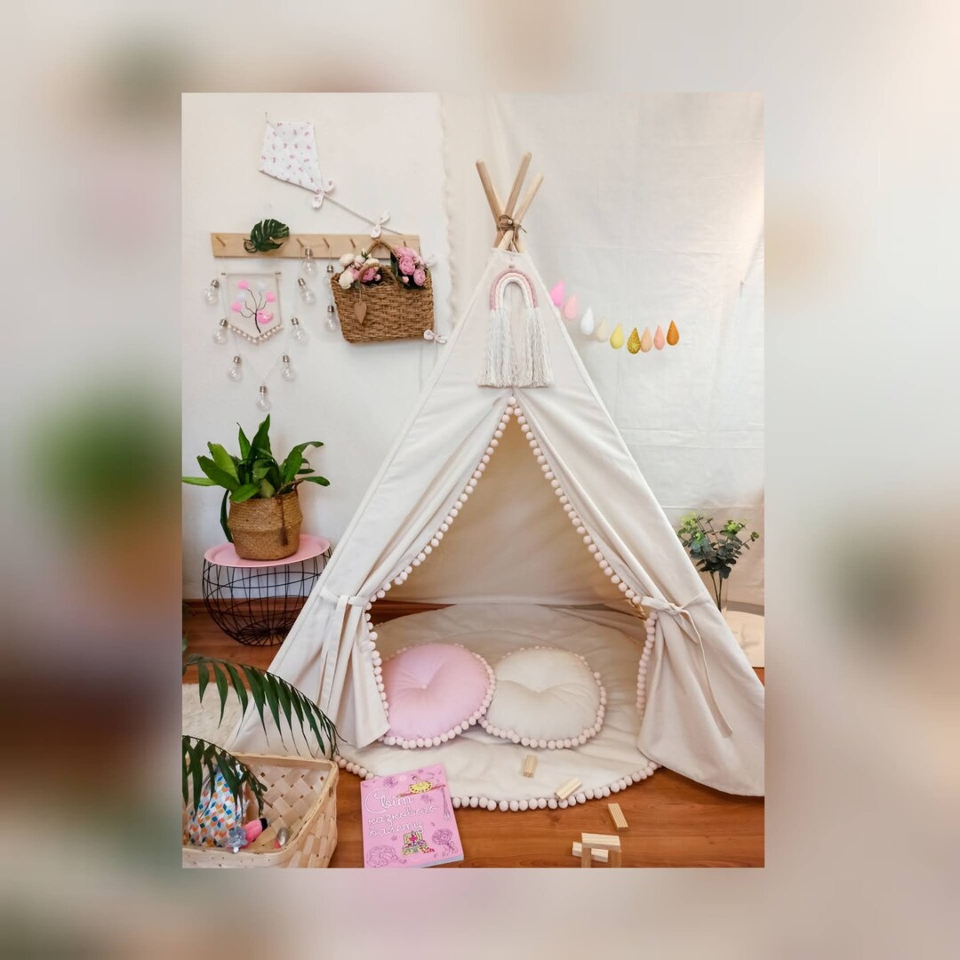 Teepee Kids, Kids Teepee, Teepee Tent for Kids, Kids Tent, Teepee Rainbow, Teepee, Teepee for ...