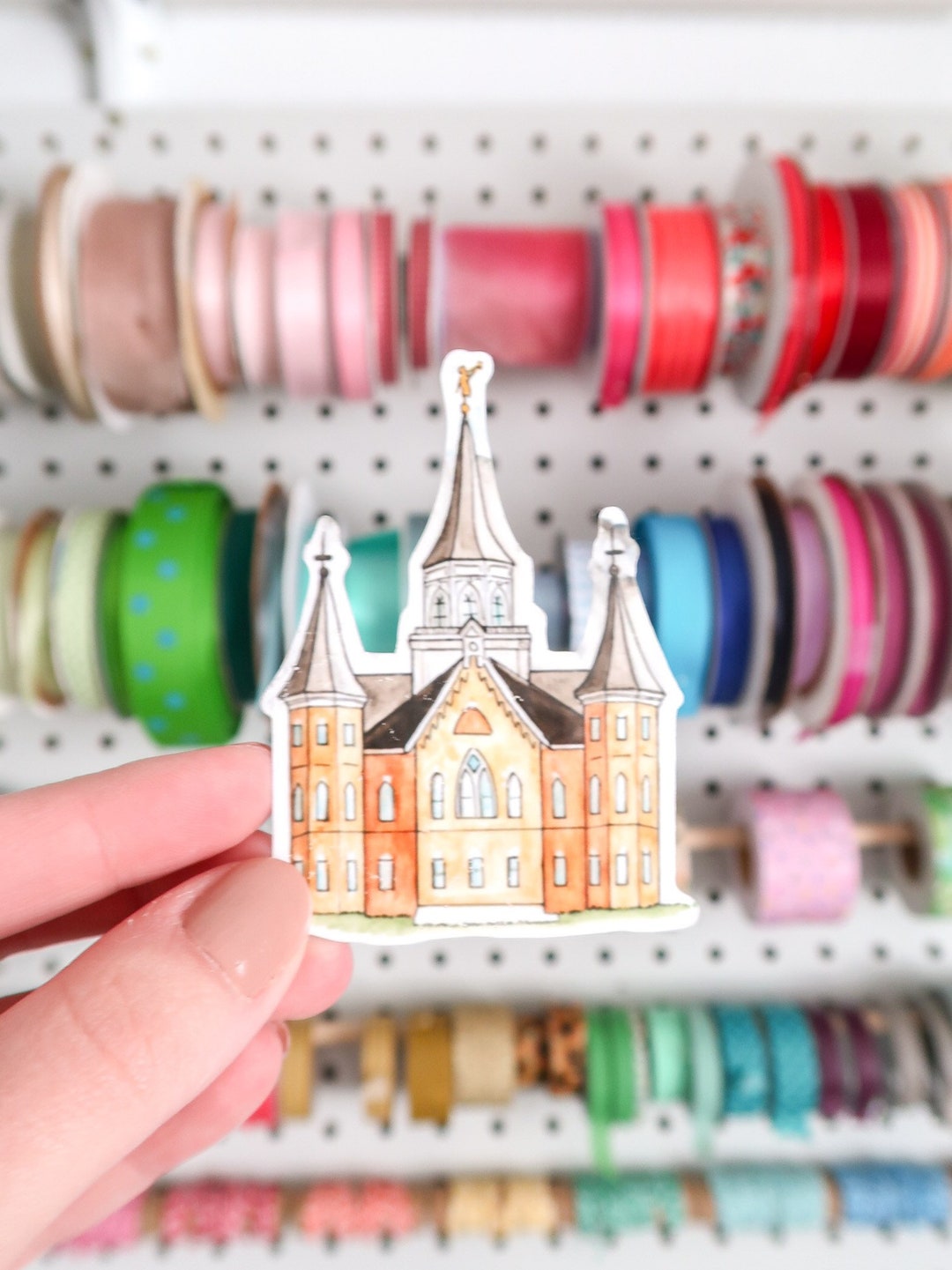 Provo City Center, Utah Original LDS Watercolor Temple | High Quality ...