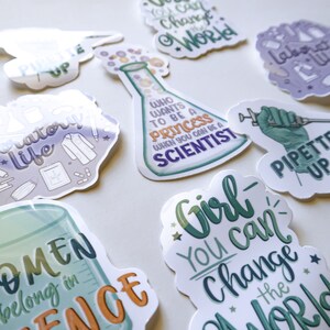 Pipette | Women in Science Sticker Pack | High Quality Waterproof Vinyl ...