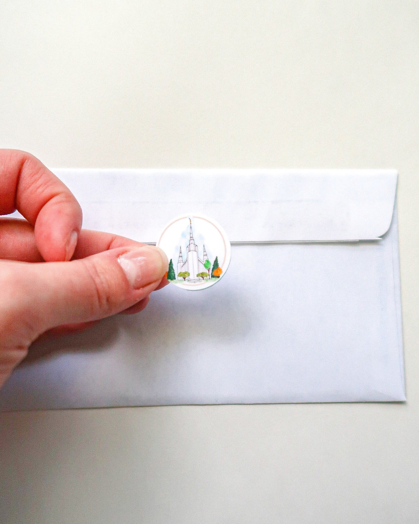 Temple Envelope Seals LDS | Small Circle | High Quality Waterproof ...