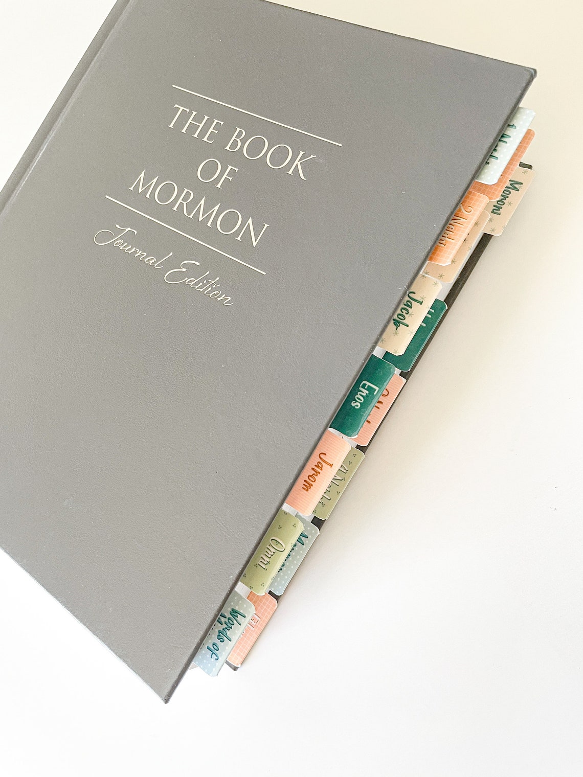 PASTEL- Book of Mormon Scripture Tabs for the Deseret Book “journal ...