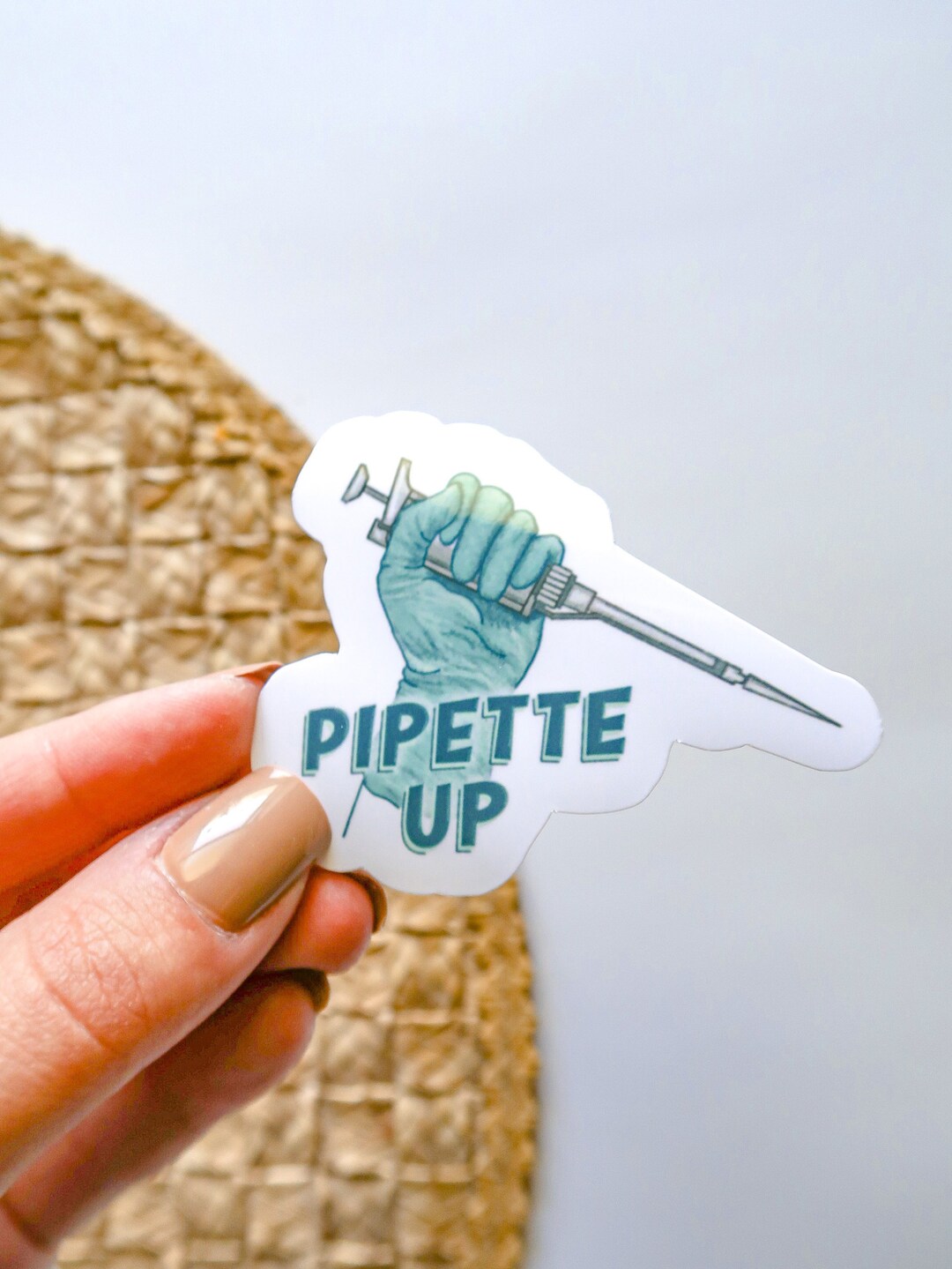 Pipette | Women in Science Sticker Pack | High Quality Waterproof Vinyl ...