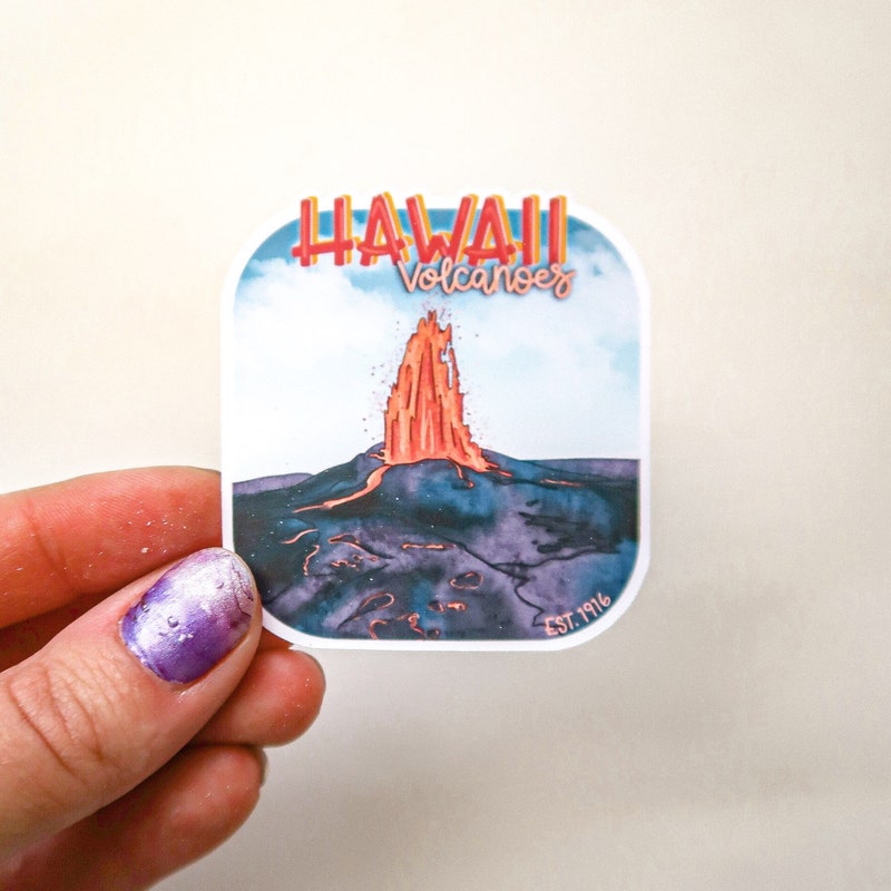 Hawaii I Vinyl Stickers - Etsy