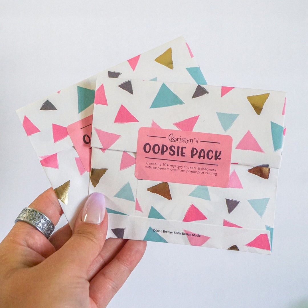 Oopsie Pack - 10 Mystery Items | Bundle of Imperfect Stickers and Magnets | Value Packs ...