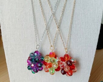 Bead Cluster Pendant | Etsy