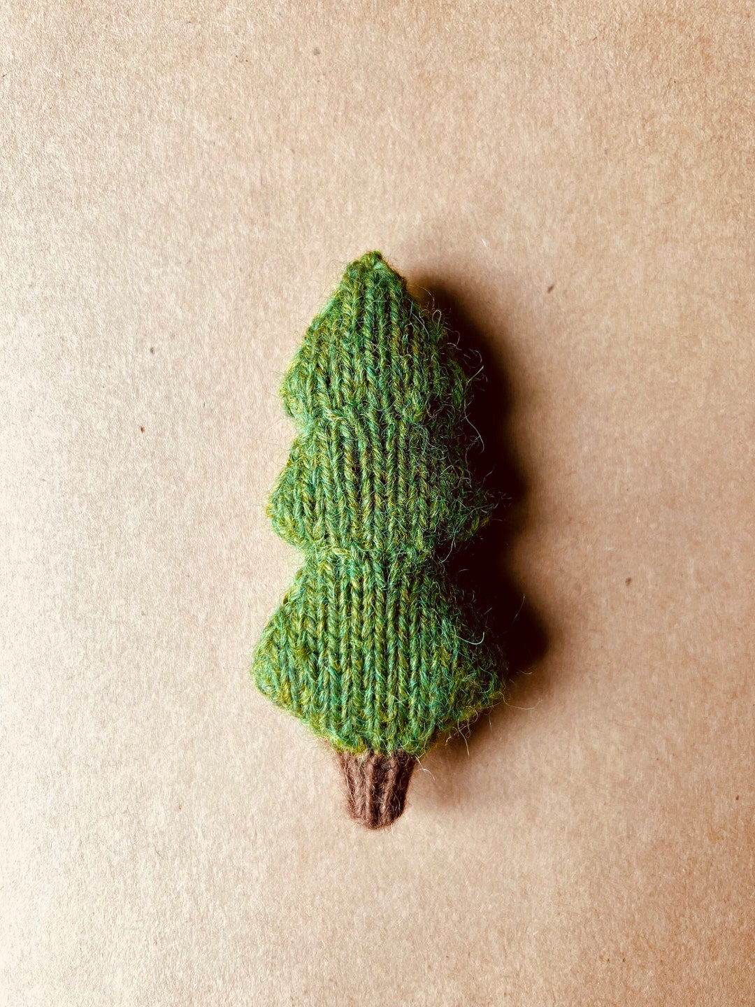 Easy Knitting Pattern, Knitted Christmas Tree Pattern, Quick Knitting ...
