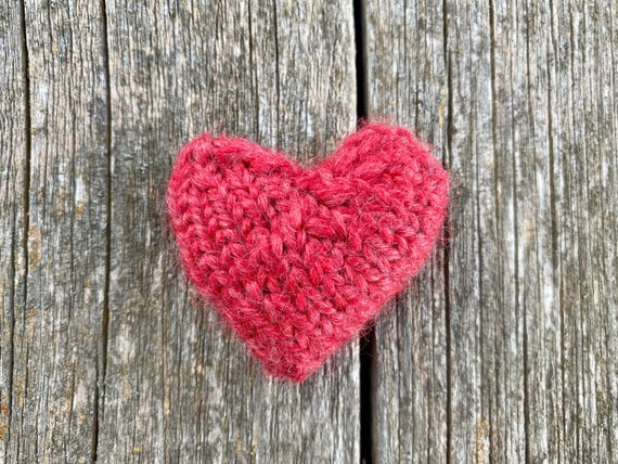 Patrón De Tejido De Corazón De Peluche Cómo Tejer Un Corazón Al