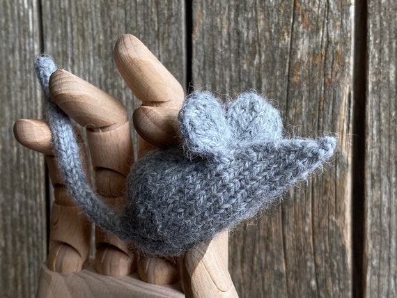 Simple Knitting Pattern Mouse Cat Toy Pattern for Toys | Etsy