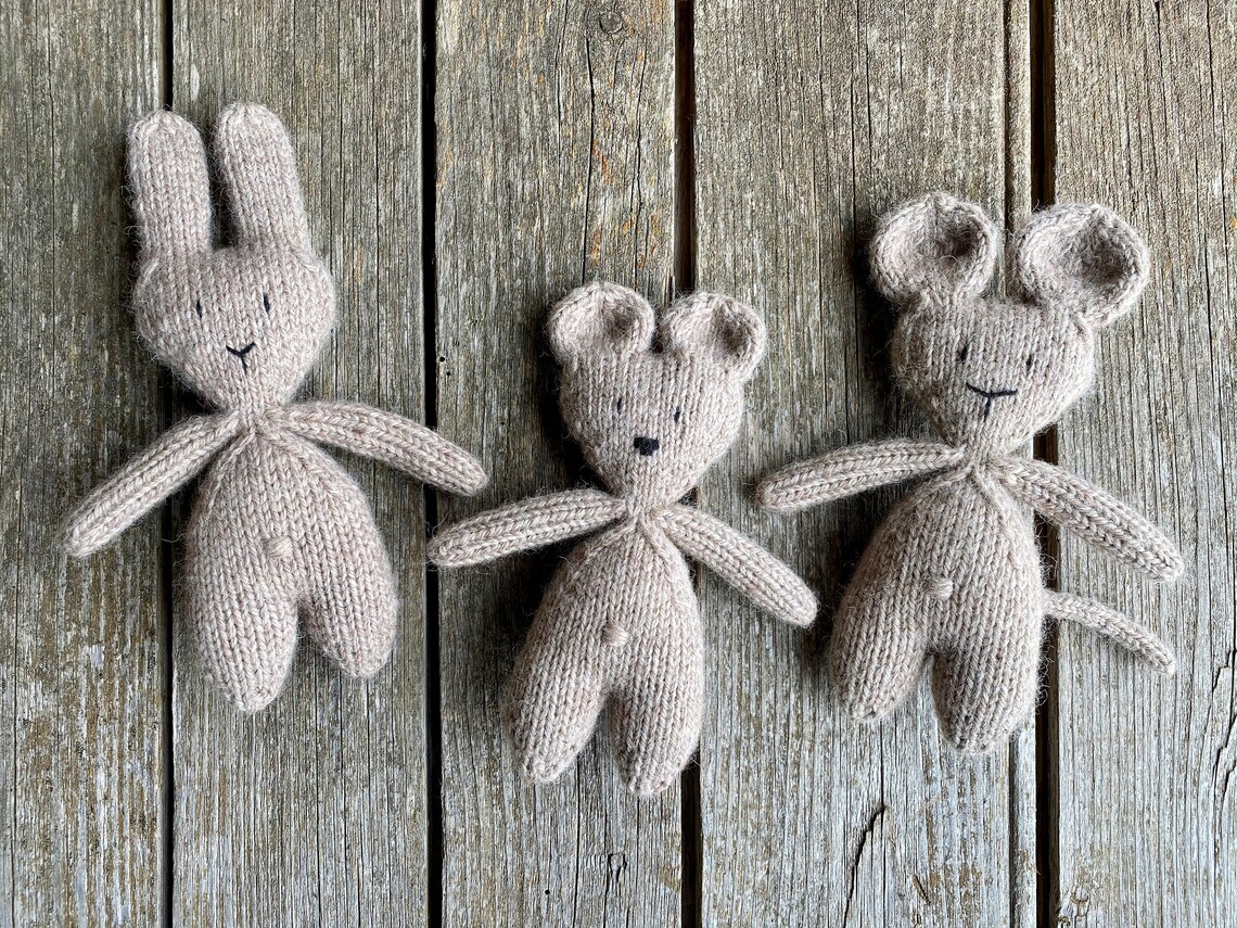 Stuffed Animal Clothes, Miniature Sweater, Bear Clothes Pattern, Doll ...