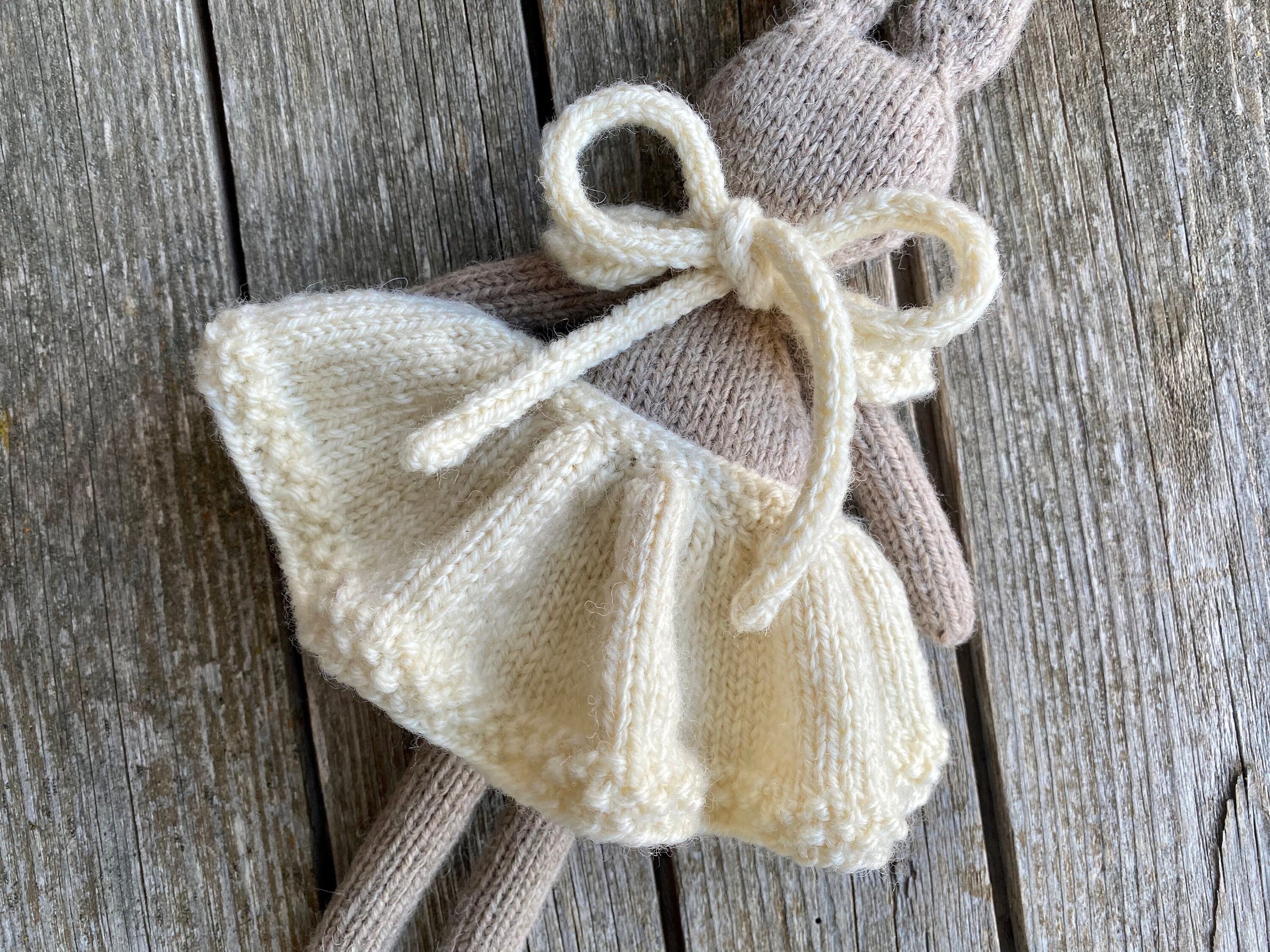 Bunny With Dress Bunny Knitting Pattern Knitted Bunny - Etsy