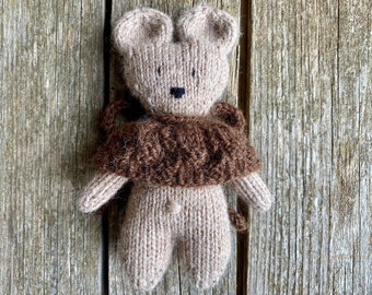 Mini Animal Stuffies Knitting Pattern Small Teddy Bear Bunny - Etsy ...